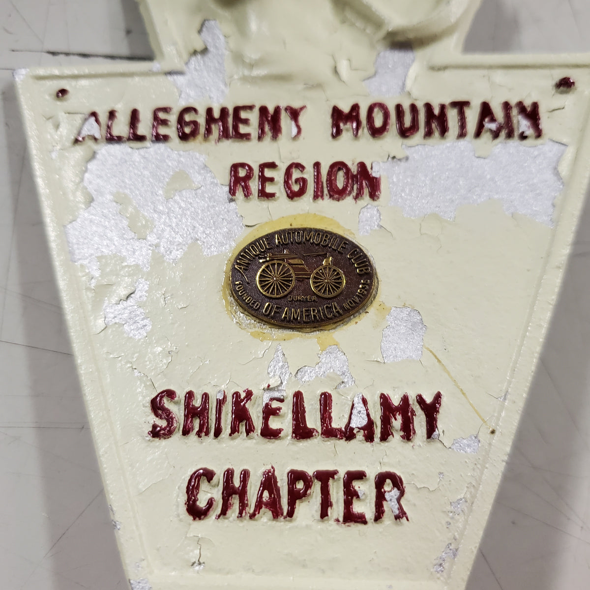 Antique Automobile Club License Plate Topper VTG NOS Hot Rod Rat Muscl ...