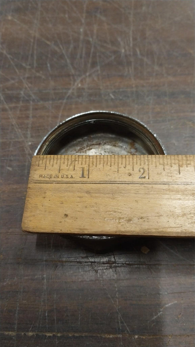 #2 Vtg Radiator Cap Chrome Steel Brass Hot Rat Rod Model T A Moto Mete ...