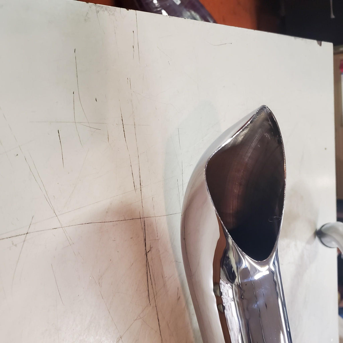 Damaged Lake 2 to 1 Turnout Header Exhaust Pipe Harley Softail Dyna Ch ...
