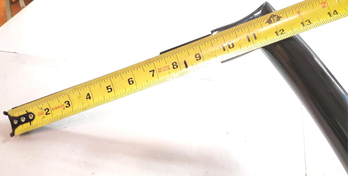 Black Harley FXD FLS Softail Dyna Chopper 14" Ape Hanger 1.5" Handleba ...