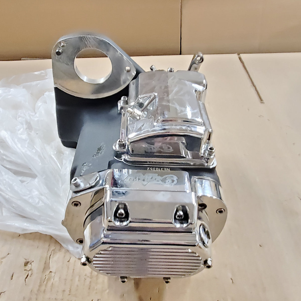 Ultima Black 6-speed Transmission Harley Softail FXST Rigid Chopper 19 ...