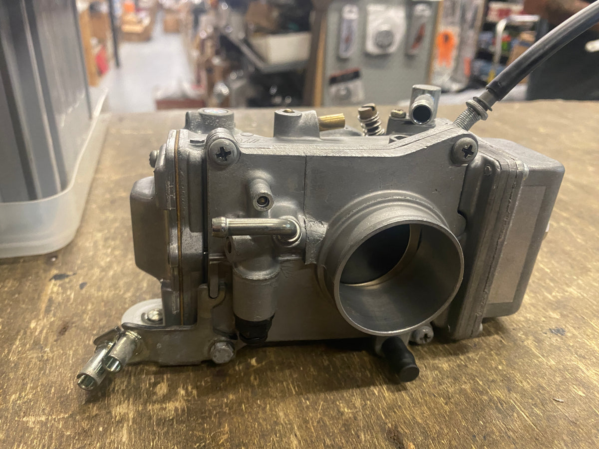 New Mikuni HSR42 Carb Harley Softail Sportster Dyna Chopper FLH Evo fx ...