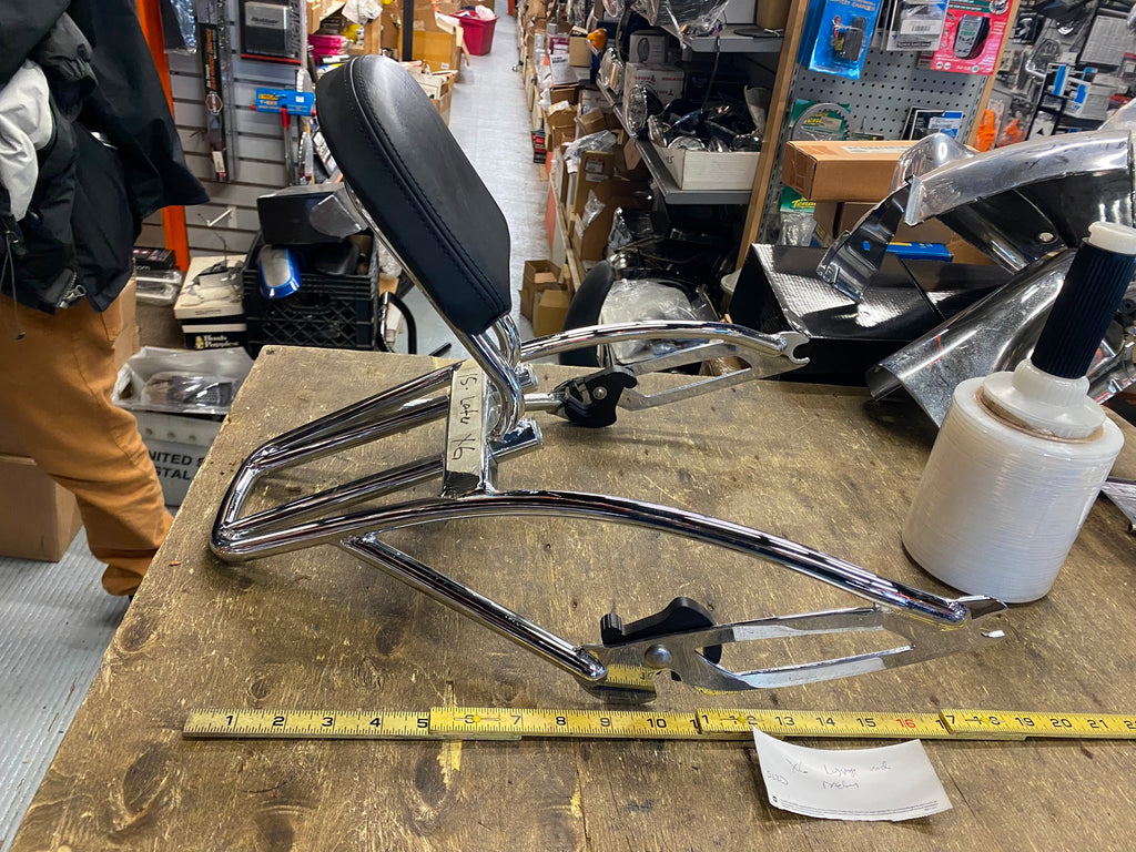 Luggage Rack Sissybar Passenger Backrest Harley XG 500 750 52300283 St ...