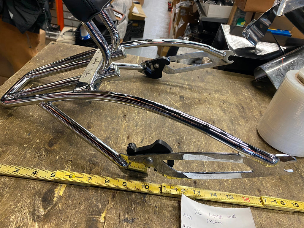 Luggage Rack Sissybar Passenger Backrest Harley XG 500 750 52300283 St ...