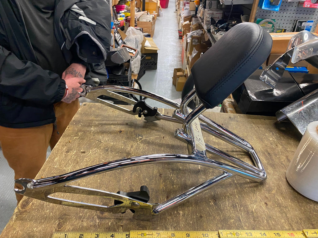 Luggage Rack Sissybar Passenger Backrest Harley XG 500 750 52300283 St ...