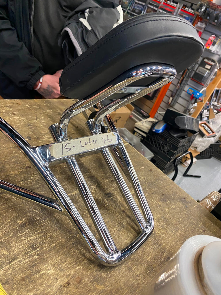 Luggage Rack Sissybar Passenger Backrest Harley XG 500 750 52300283 St ...