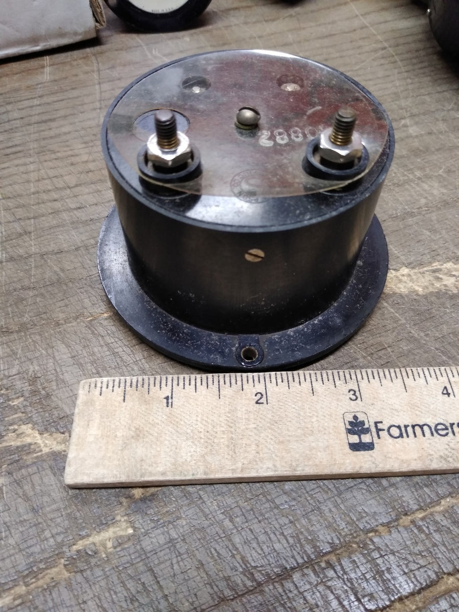 Vtg Shield Arc Voltage Gauge Panel Meter 0-50 Made In USA ...
