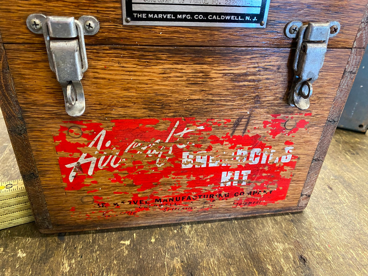 Vtg Marvel Airplane Balancing Kit Tool Marvel Mfg Co Prop Sign Display ...