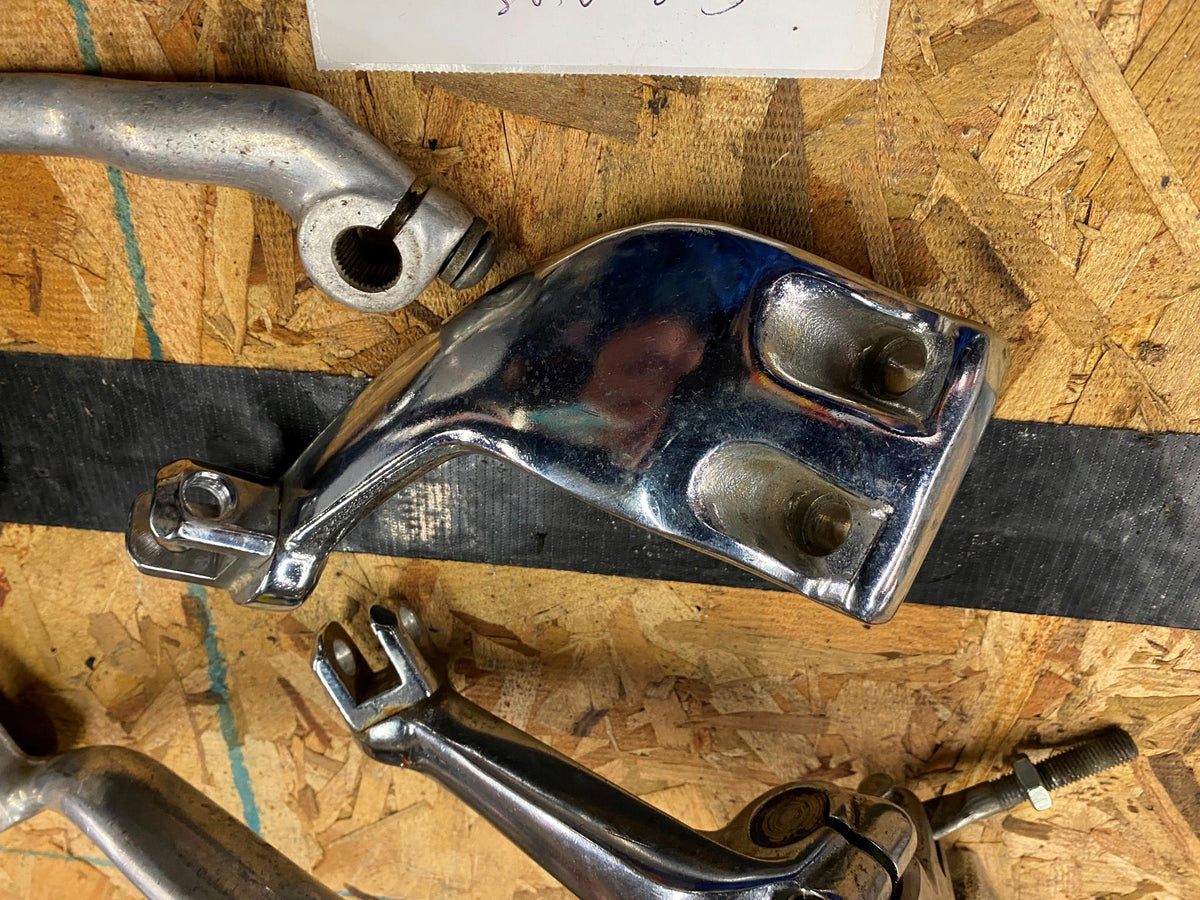 Mid Controls Harley FXR Low Rider Superglide 1982-1994 Footpegs Brake ...