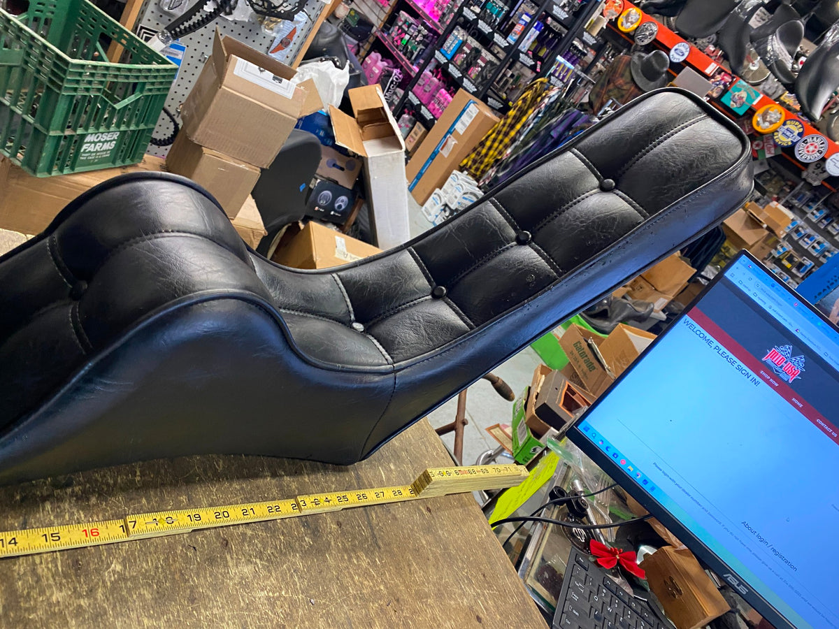 Vtg Jammer Camel Seat Harley Chopper Bobber Custom Old Skool 70's Rigi ...