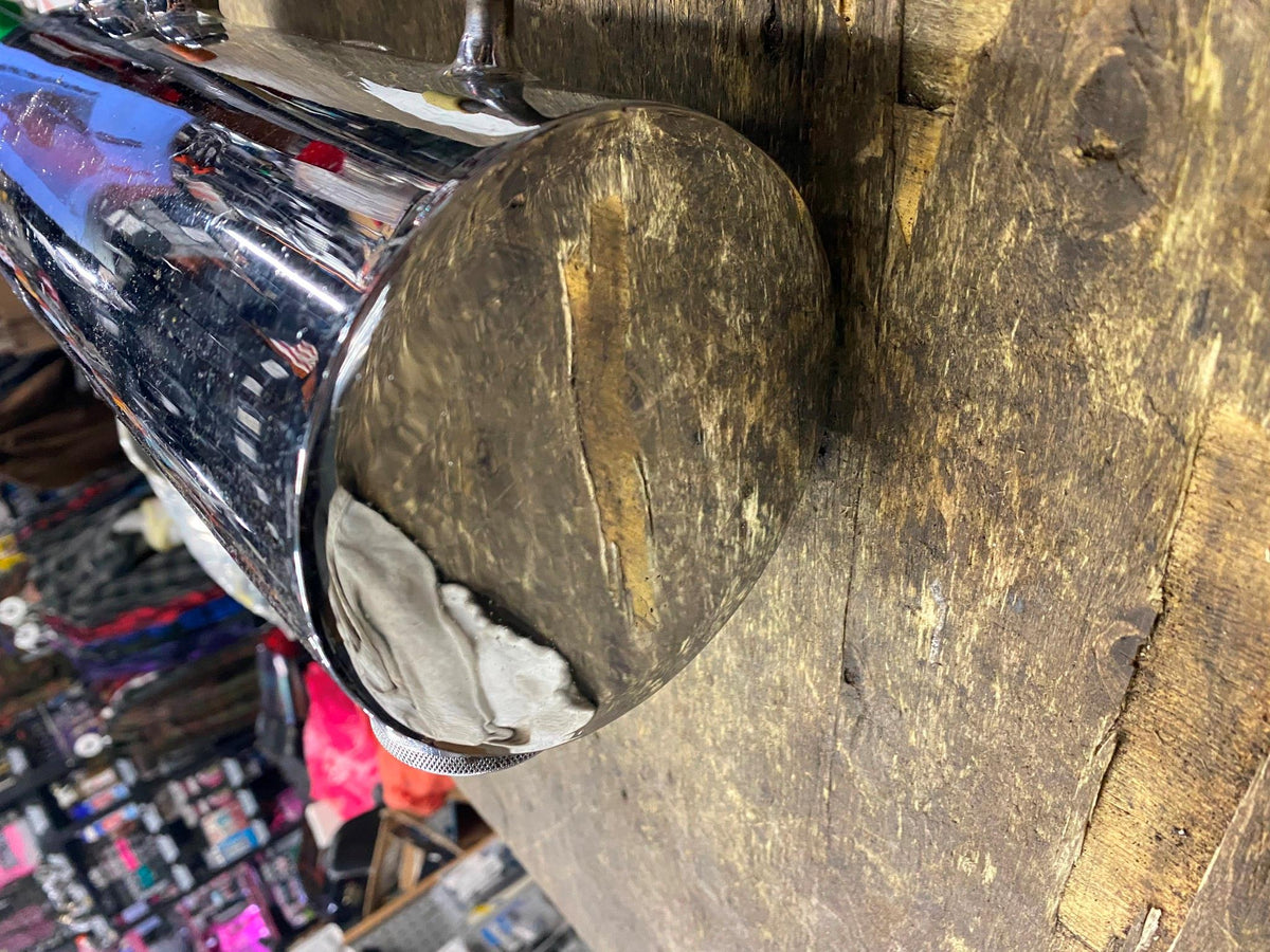 Custom Round Oil Tank Chopper Old Skool Triumph Harley Panhead Shovelh ...