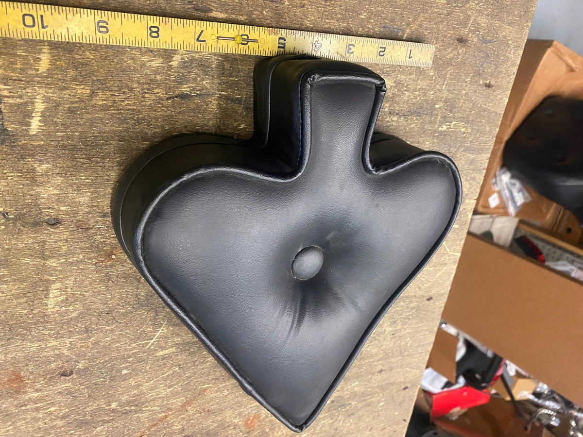 Old Skool Ace Spades Chopper Sissybar Pad Harley Honda NOS 1970'S Cust ...