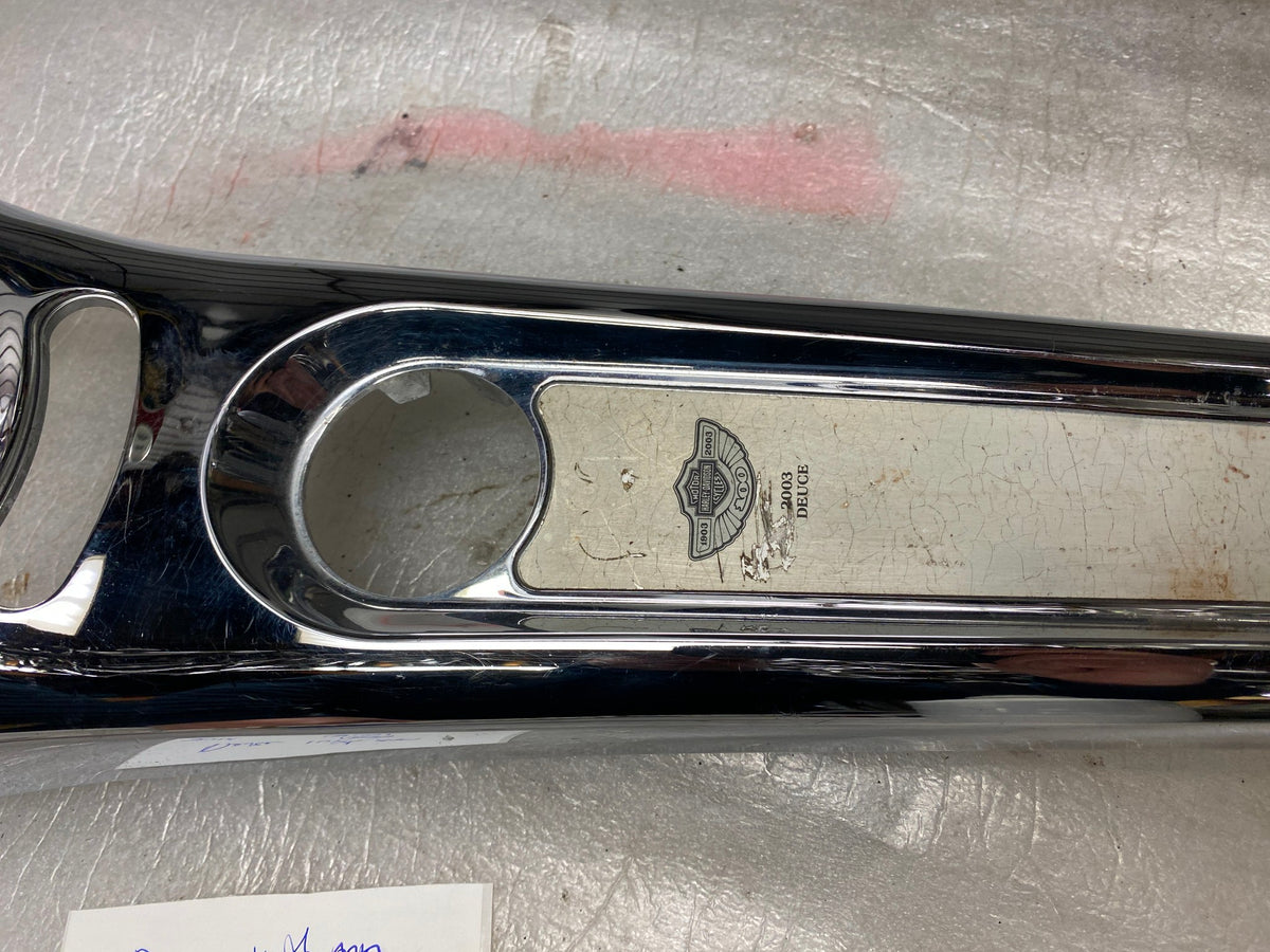2003 HARLEY SOFTAIL Deuce Console Dashboard Dash Gas Tank Speedometer ...