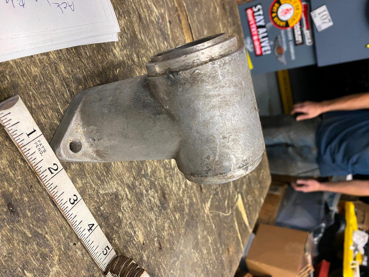 Vtg ACK Long Throat Intake Manifold Harley Bendix Mikuni Tilltson Carb ...