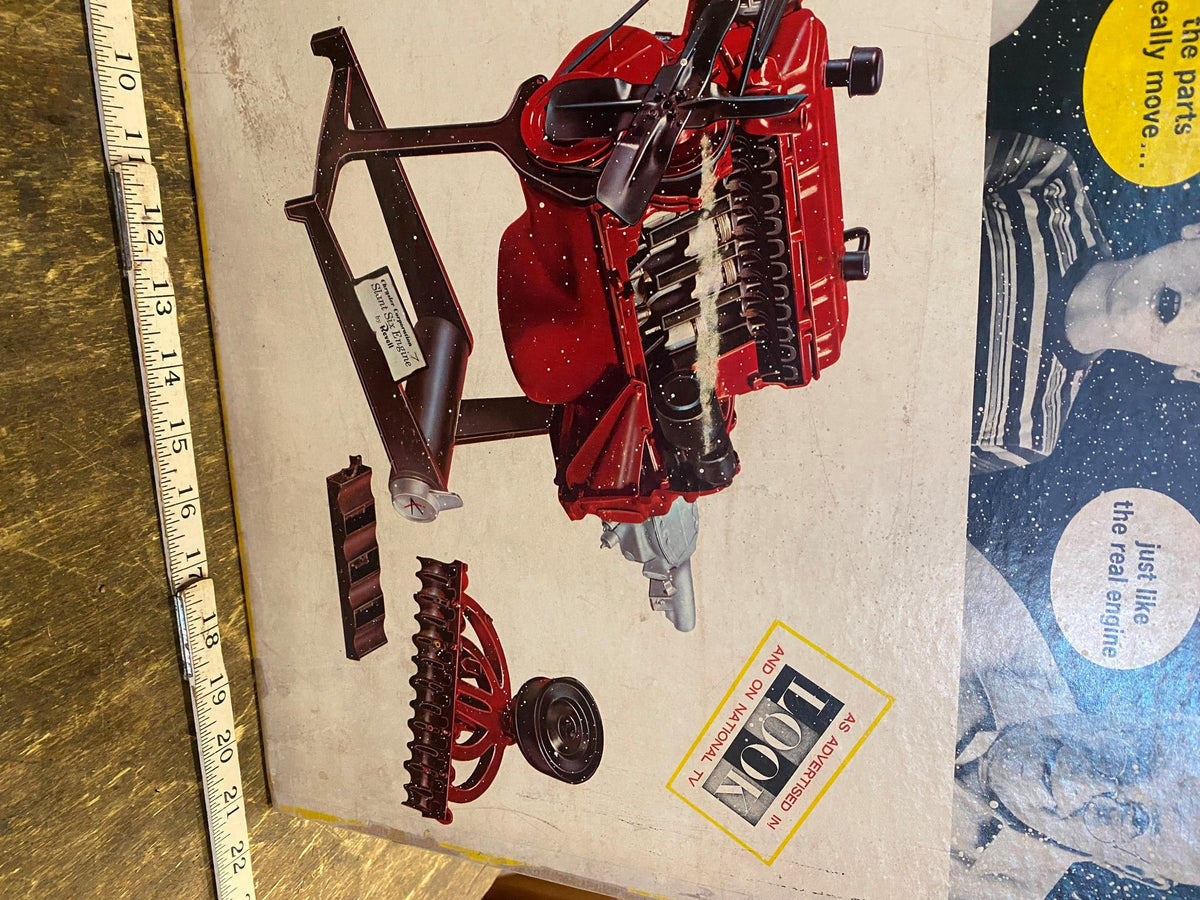 Revell Chrysler Slant Six Engine Model Kit 1/4 Scale Motorized NIB Rar ...