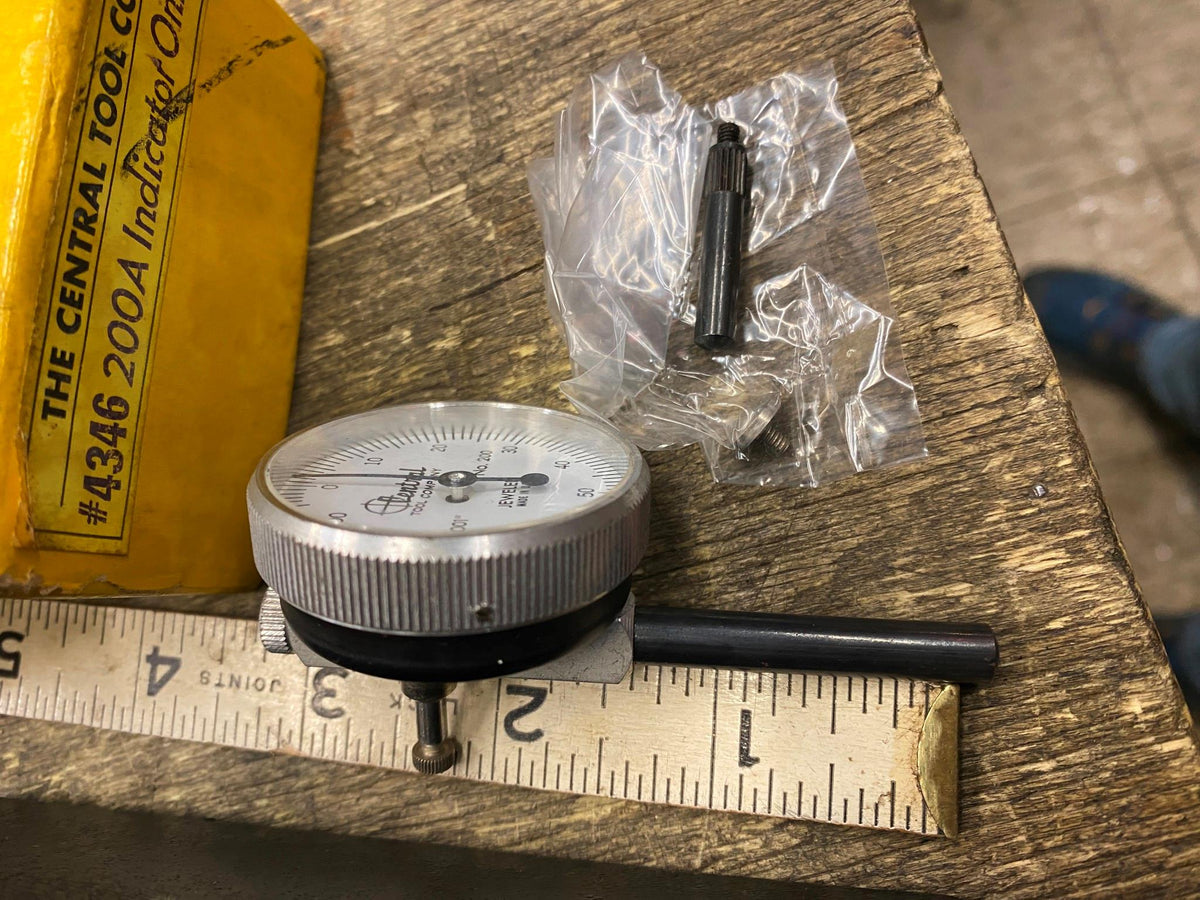 USA Central Tool Co. 4347 Dial Indicator Cylinder Bore Gauge 200a Vtg ...