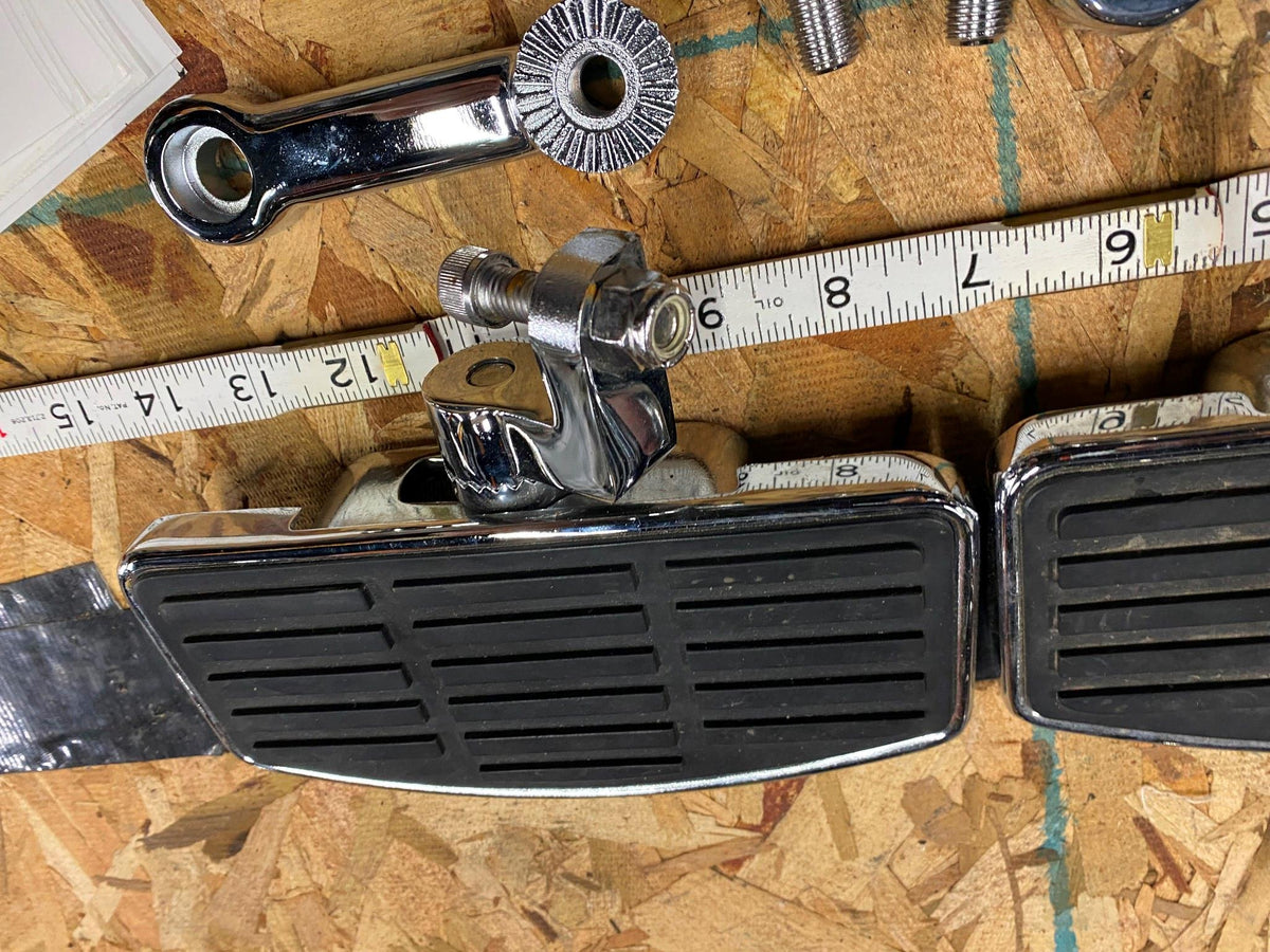 Mini Adjustable Floorboards Harley Highway Pegs Passenger Driver Softa ...
