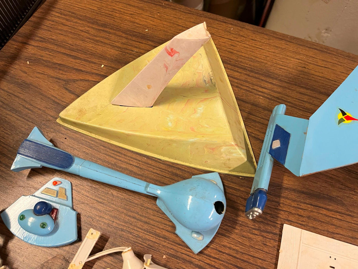 VTG 1970s Dinky Toys Star Trek Kilgon? Baddle Cruiser Hard Plastic Toy ...