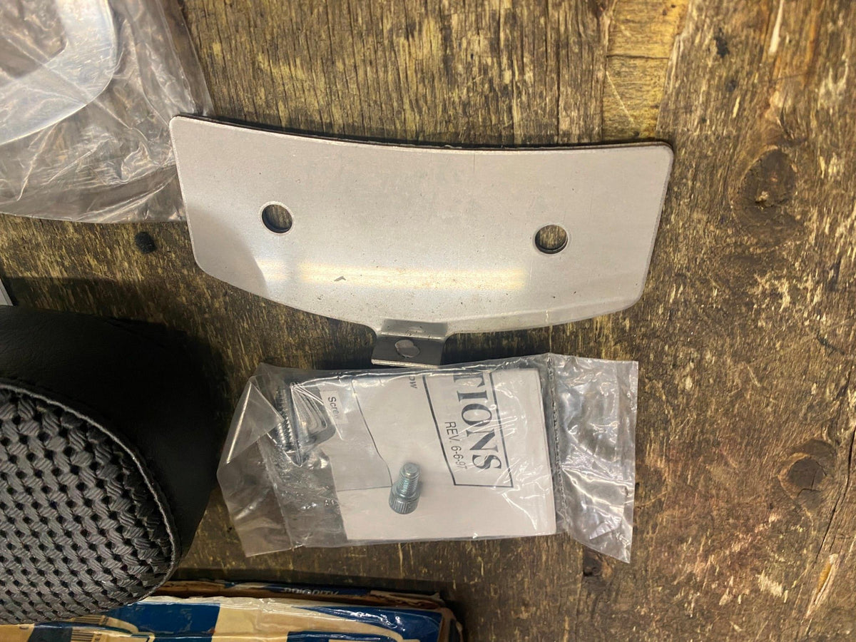 Harley Grab Rail Custom SissyBar Pad Harley Softail Dyna Sportster Min ...