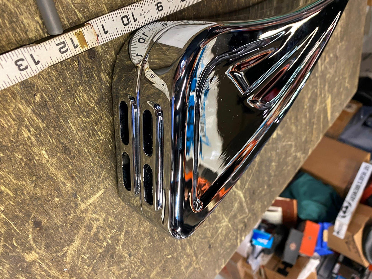 Custom Stretched Air Cleaner Harley Chopper Softail Touring Bagger Car ...
