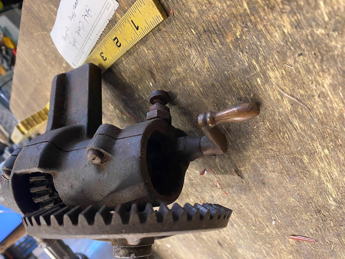 Vtg Hand Crank Commutator Lathe Drill Armature Cutter Tools Machinist ...