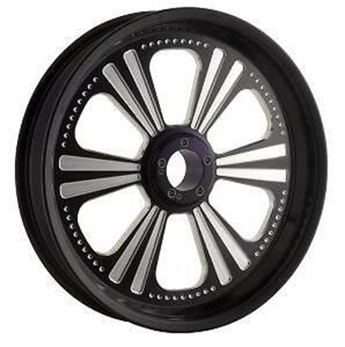 NEW REVTECH DOMINATOR BLACK WHEEL17 X 6.25 CUSTOM HARLEY TOURING SOFTA ...