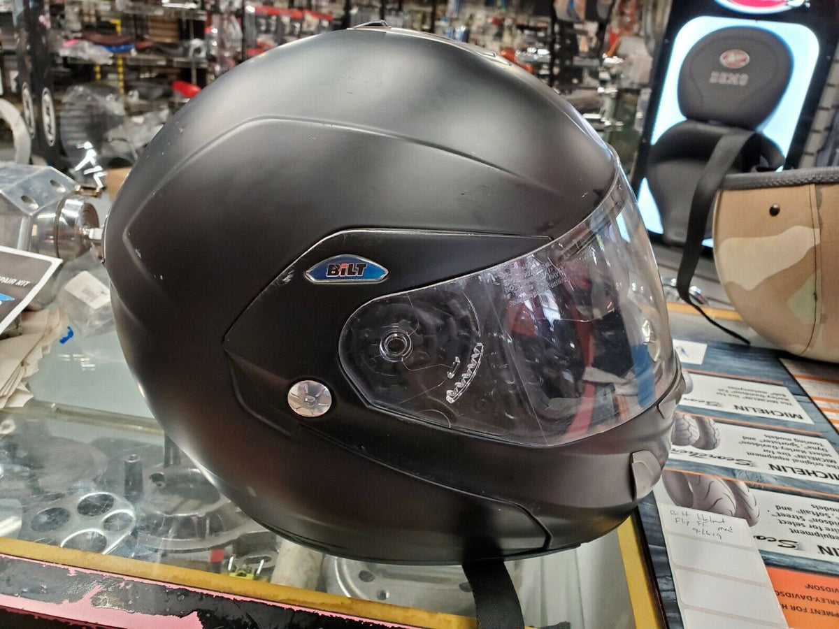 Bilt Modular FF Open Face Flip Up Helmet Full Face Denim Black Med use ...