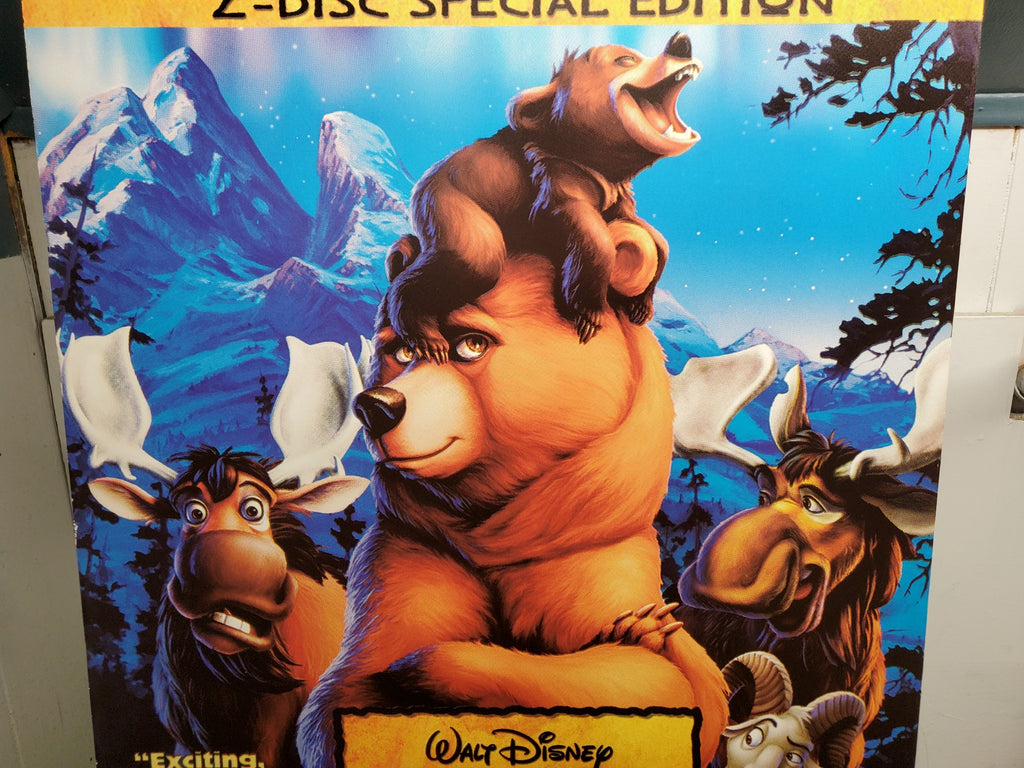 Walt Disney Pictures Brother Bear Movie Poster 36X18" Bedroom Entertai ...