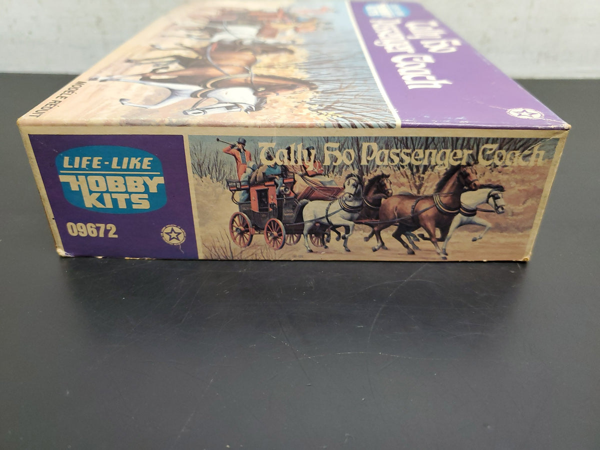 Vtg Life-Like Kits Tally Ho Passenger Coach 09672 1800's England Golde ...