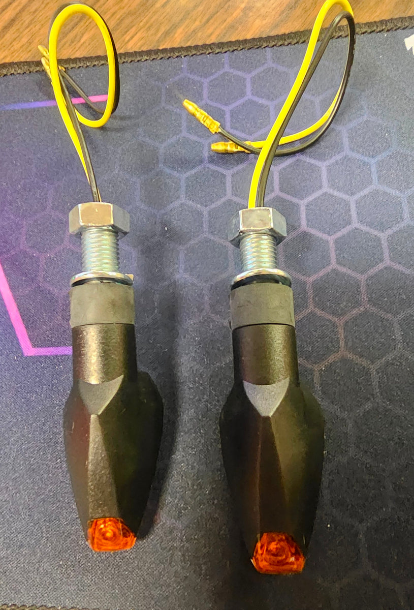 Custom LED Turn Signals Buell Ducati Motorcycle Harley Yamaha Honda Ka ...