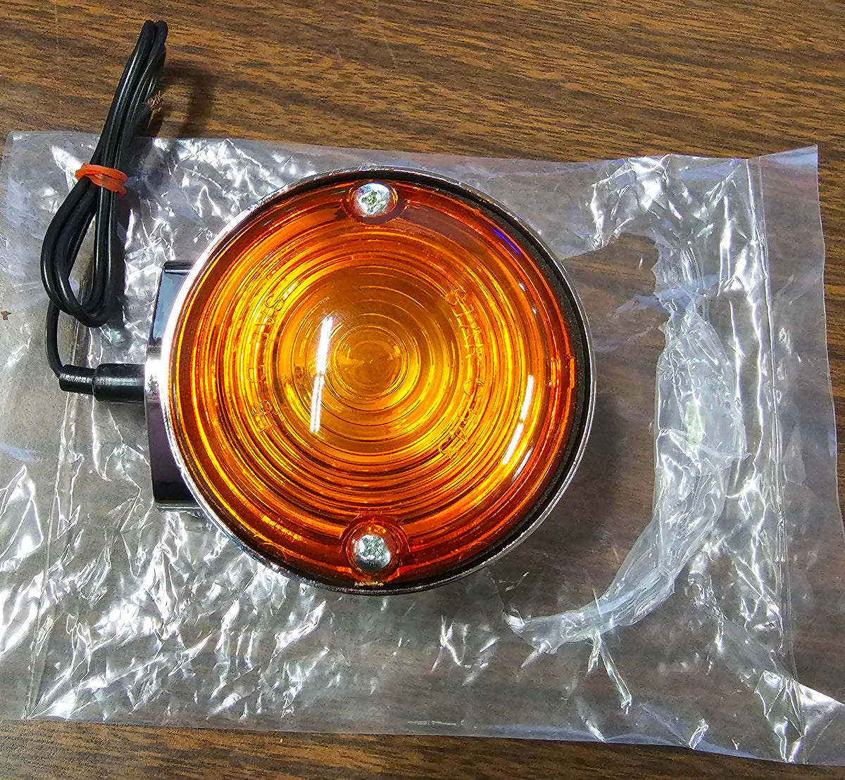 Flat Lens Turn Signal Harley FLH Shovelhead EVO Dual Filament 1968-198 ...