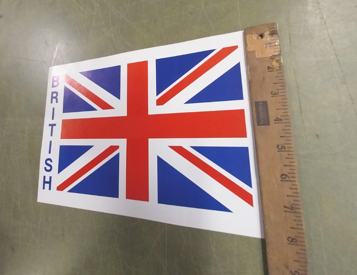 British Parts 12x8 Flag Paper Sign United Kingdom – cyclewarehouse.online