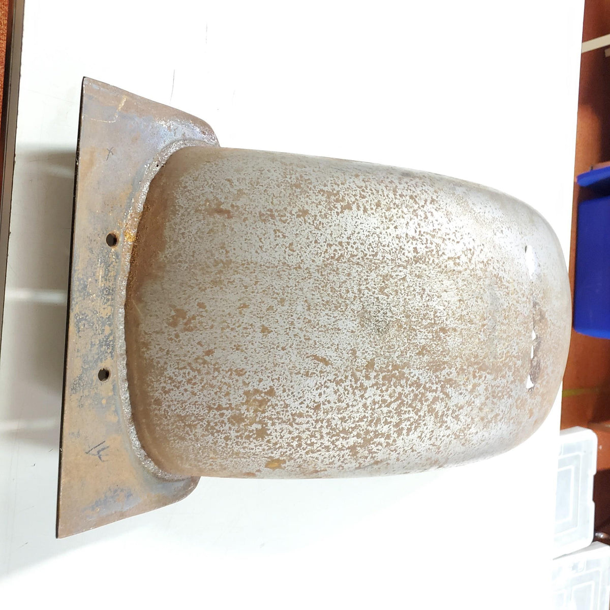 NOS Harley Honda Yamaha Custom Chopper 10 3/4" Rear Strutless Fender 1 ...