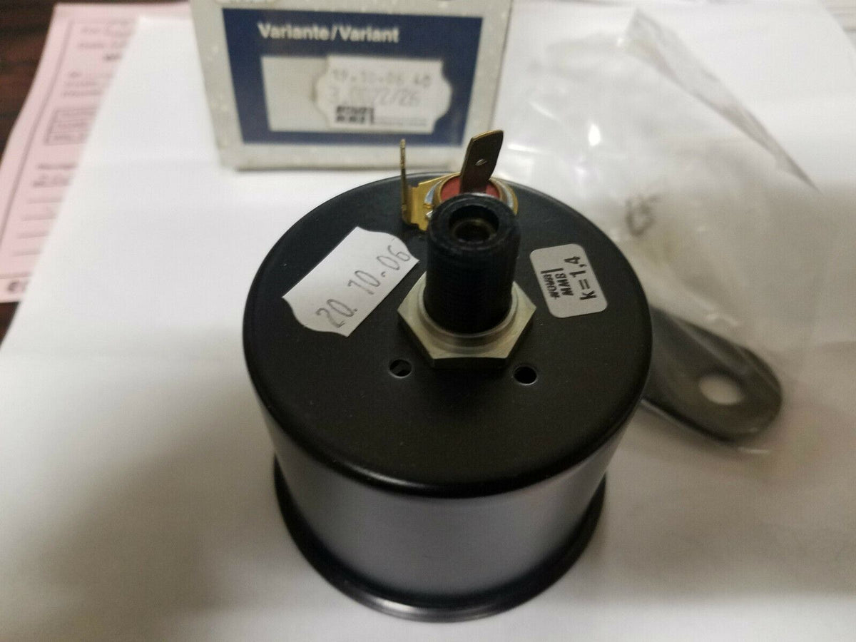 60mm Mini Speedometer Harley Custom chopper 2:1 Black German MMB Nova ...