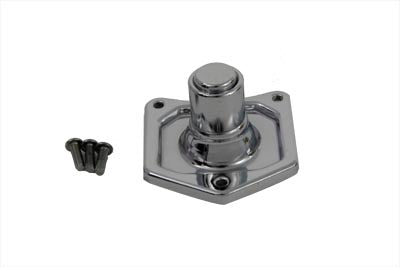 Remote Starter Push Button Solenoid mount Chrome harley 1991^ Softail ...