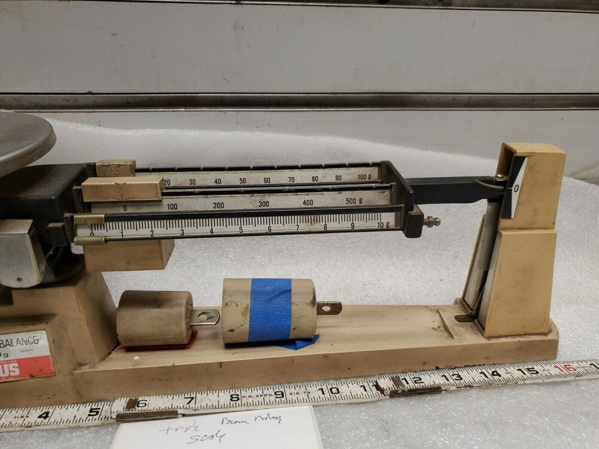 Ohaus Triple Beam Balance Scale Medical 2610g Reloading W extras ...