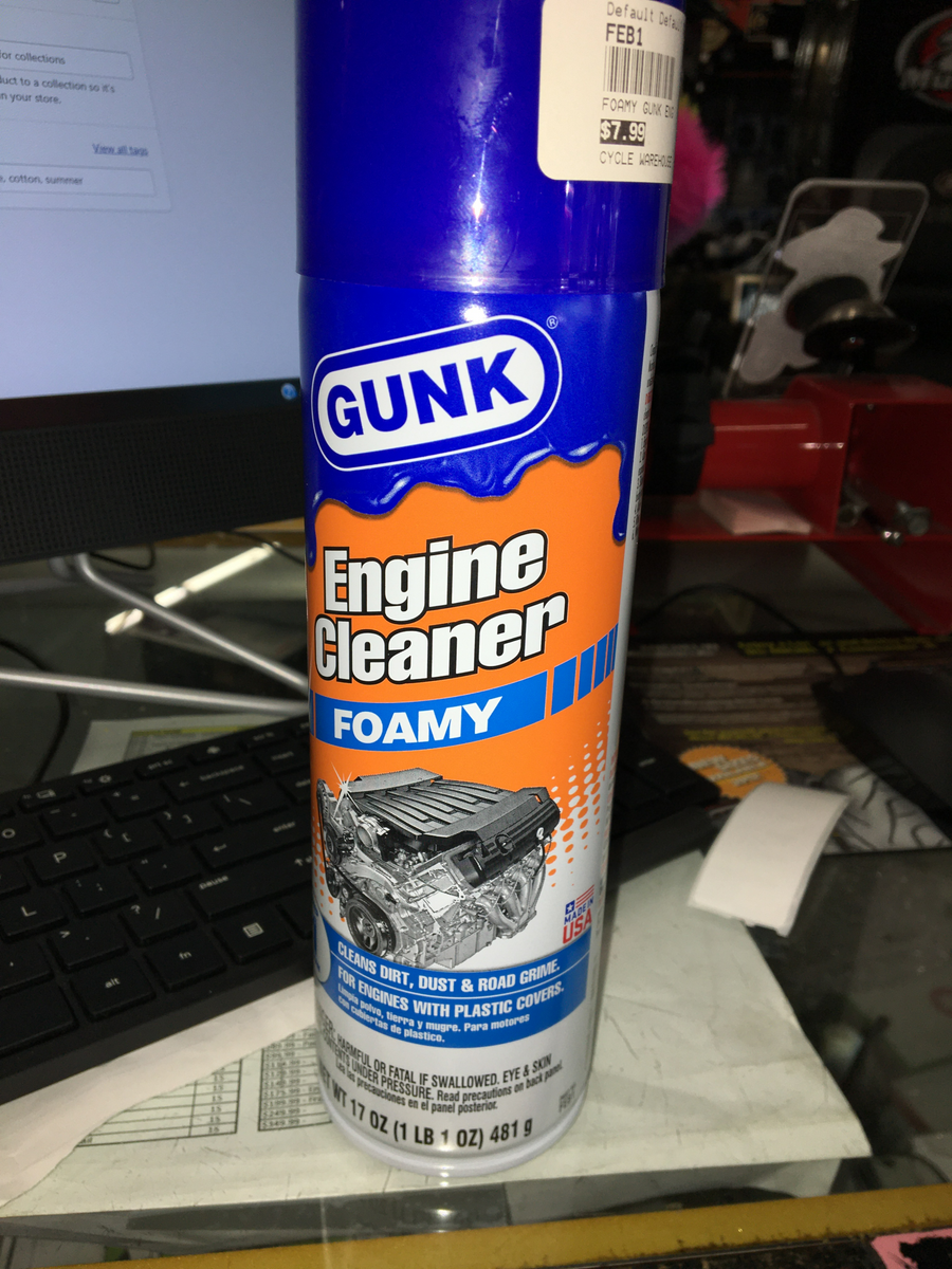 Previous Next GUNK FOAMY ENGINE CLEANER – cyclewarehouse.online