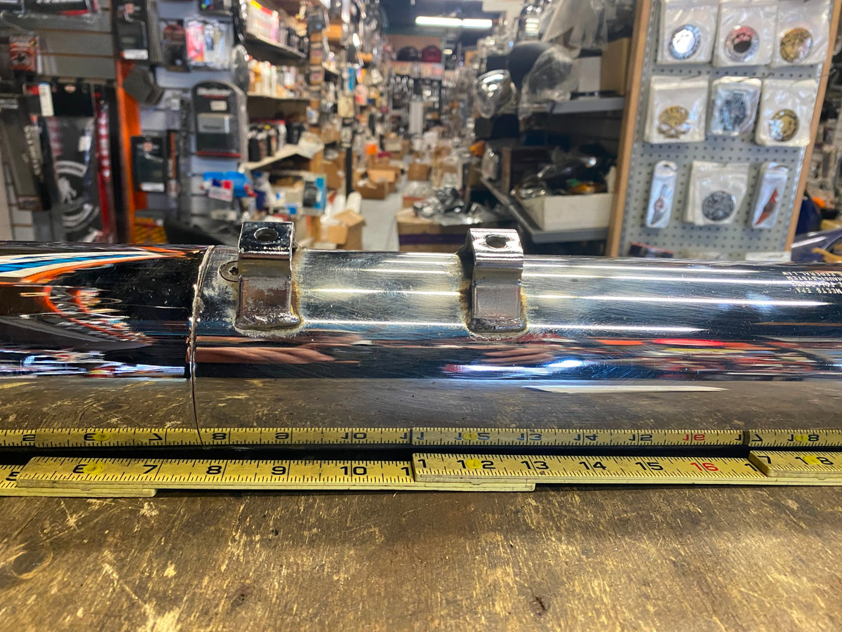 Harley Screamin Eagle Slip on muffler 1995-2016 Touring Flh Kerker Roa ...