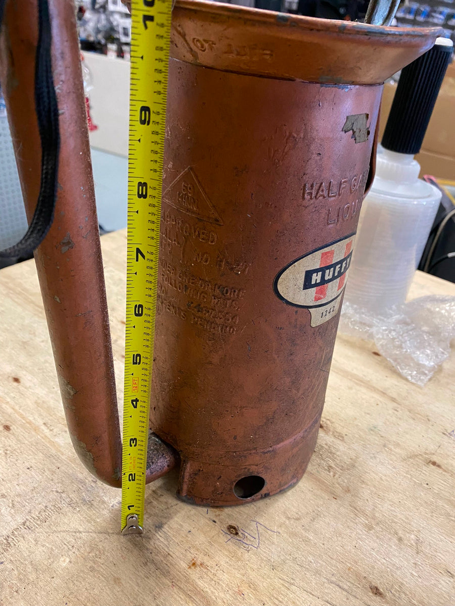 Orig Paint Sticker Huffy Oil Can Survivor Service Gas Station Garage S ...