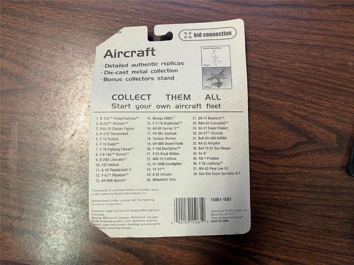 VTG Maisto Kid Connection Airplane Mirage 2000C Blue Jet plane ...