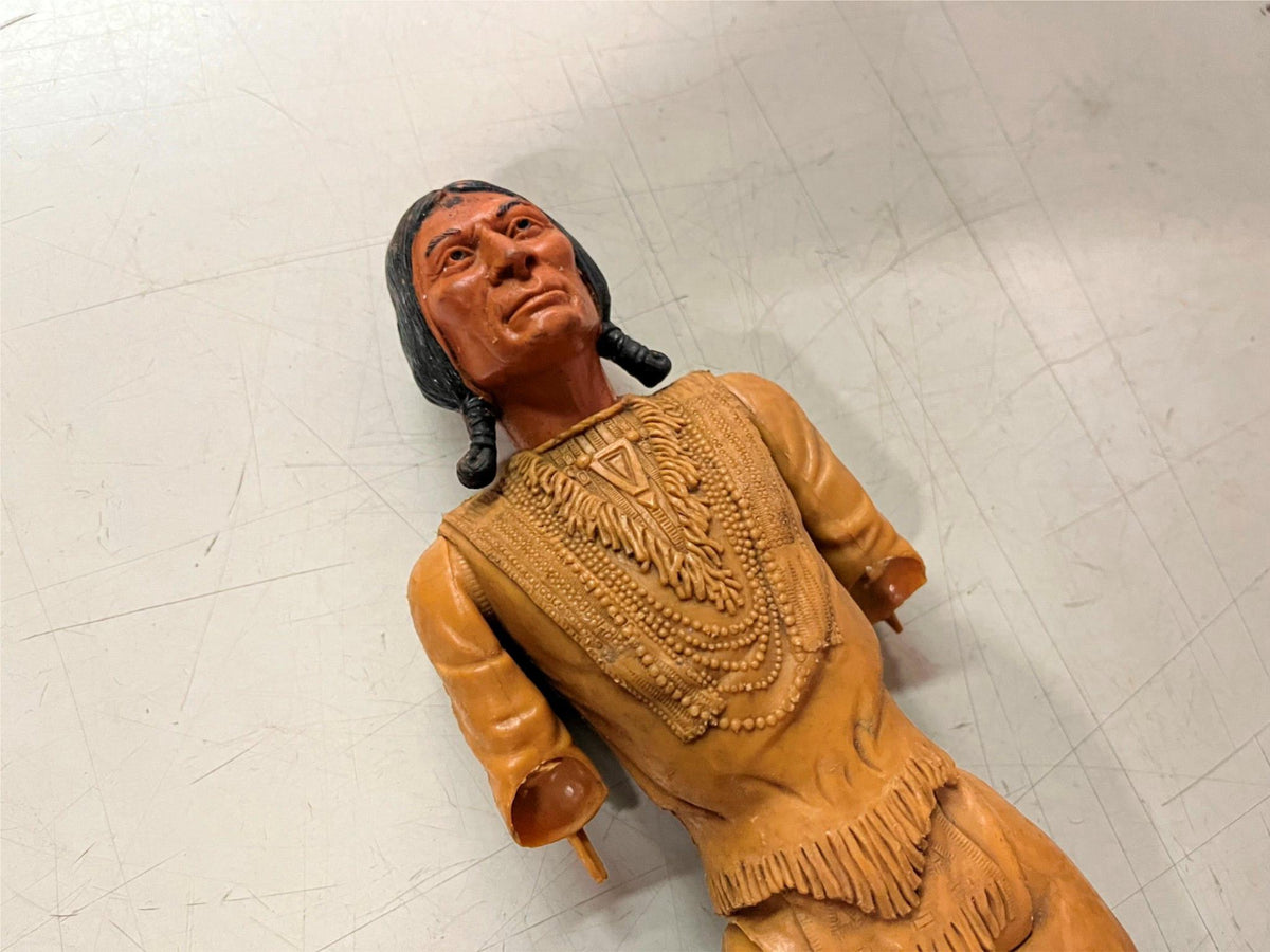 VTG 1960s Marx Johnny West Chief Cherokee cowboy action figure missing ...