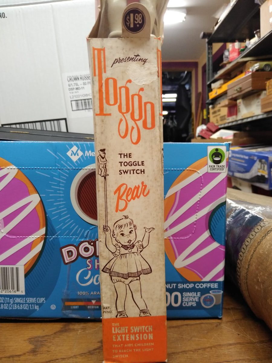 Vtg NOS Opened Box TOGGO The Light Switch Extension Bear Approx 15 inc ...