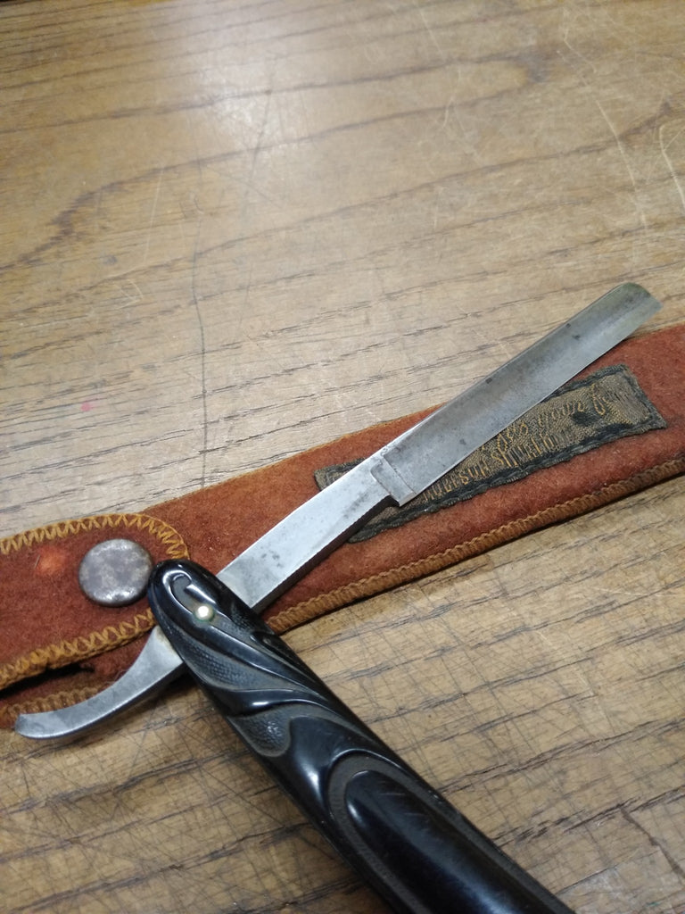 Vtg Robeson Cutlery ShurEdge Straight Razor The Razor That Fits Your F ...