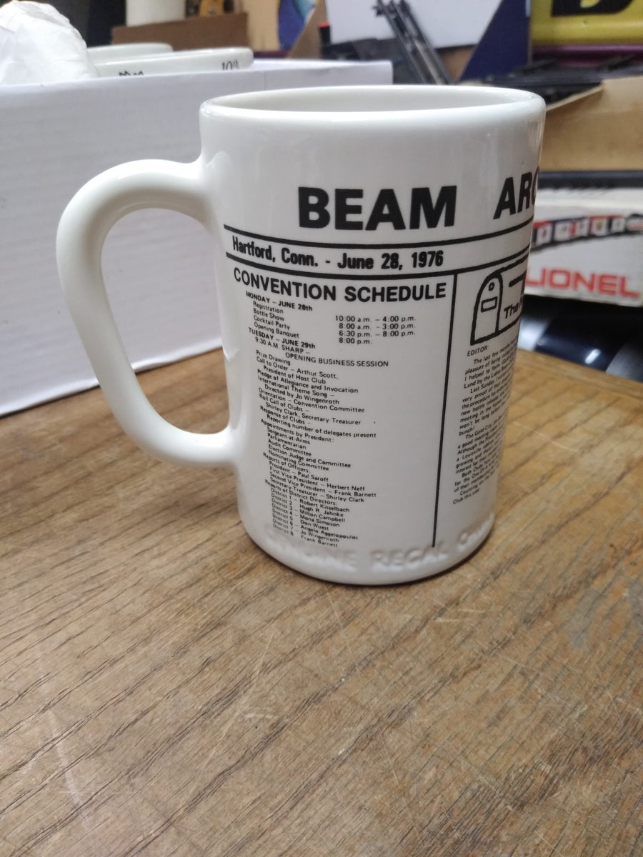 Vtg Jim Beam Whiskey 1976 Beam Around The World Coffee Mug Nice #5 ...
