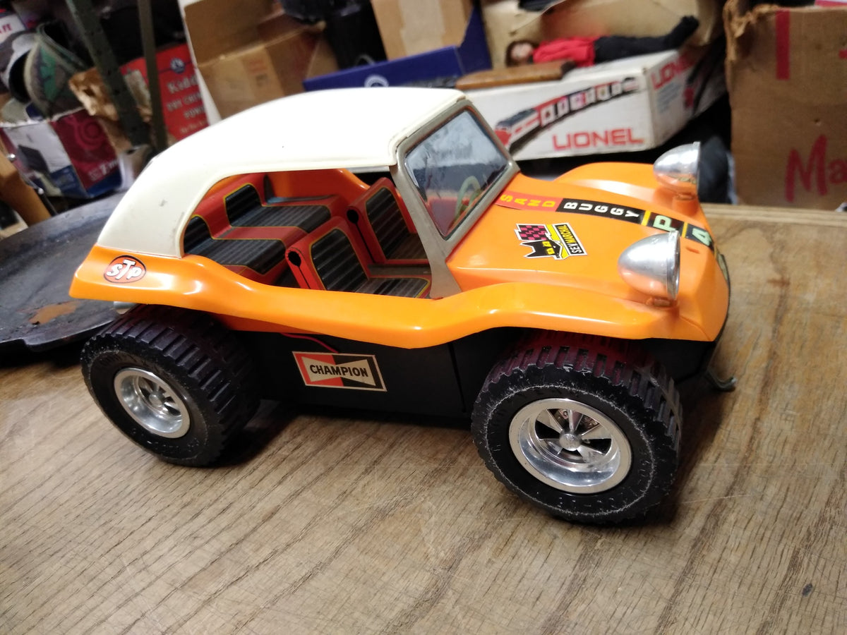Vtg Taiyo Sand Dune Buggy P 48 Battery Bump N Go Car S.E.V. Marchal Ti ...