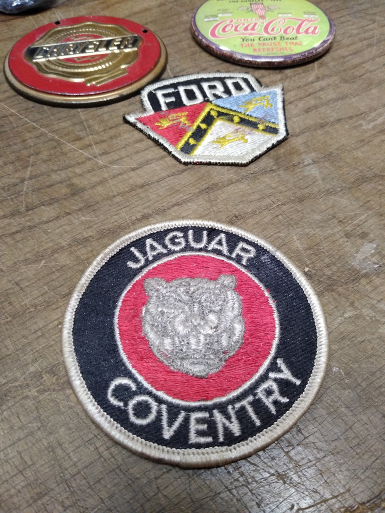 Vtg 1970's Jaguar Coventry Automobile Sports Car Patch – cyclewarehouse ...