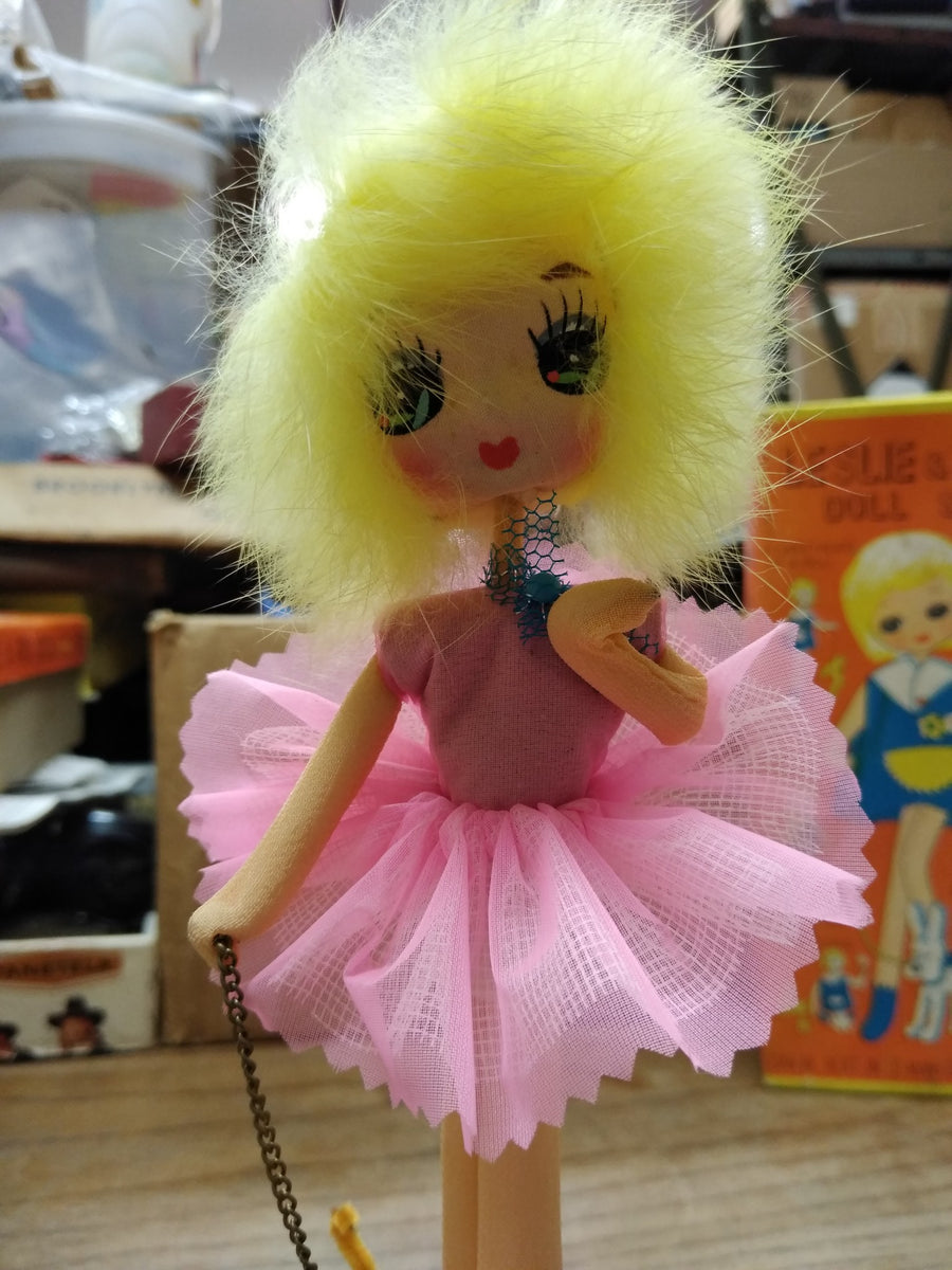 Vtg 1960's Dee Bee Co Leslie & Fifi Doll Set Yellow Hair Made In Japan ...