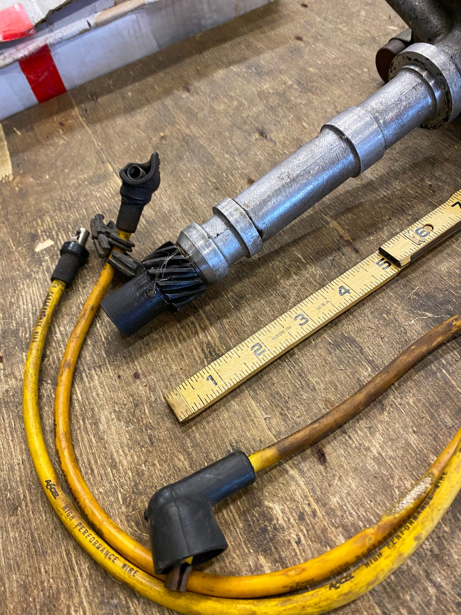 Vtg Mallory Dual Points Distributor Small Block Chevy Old Skool Hi Per ...
