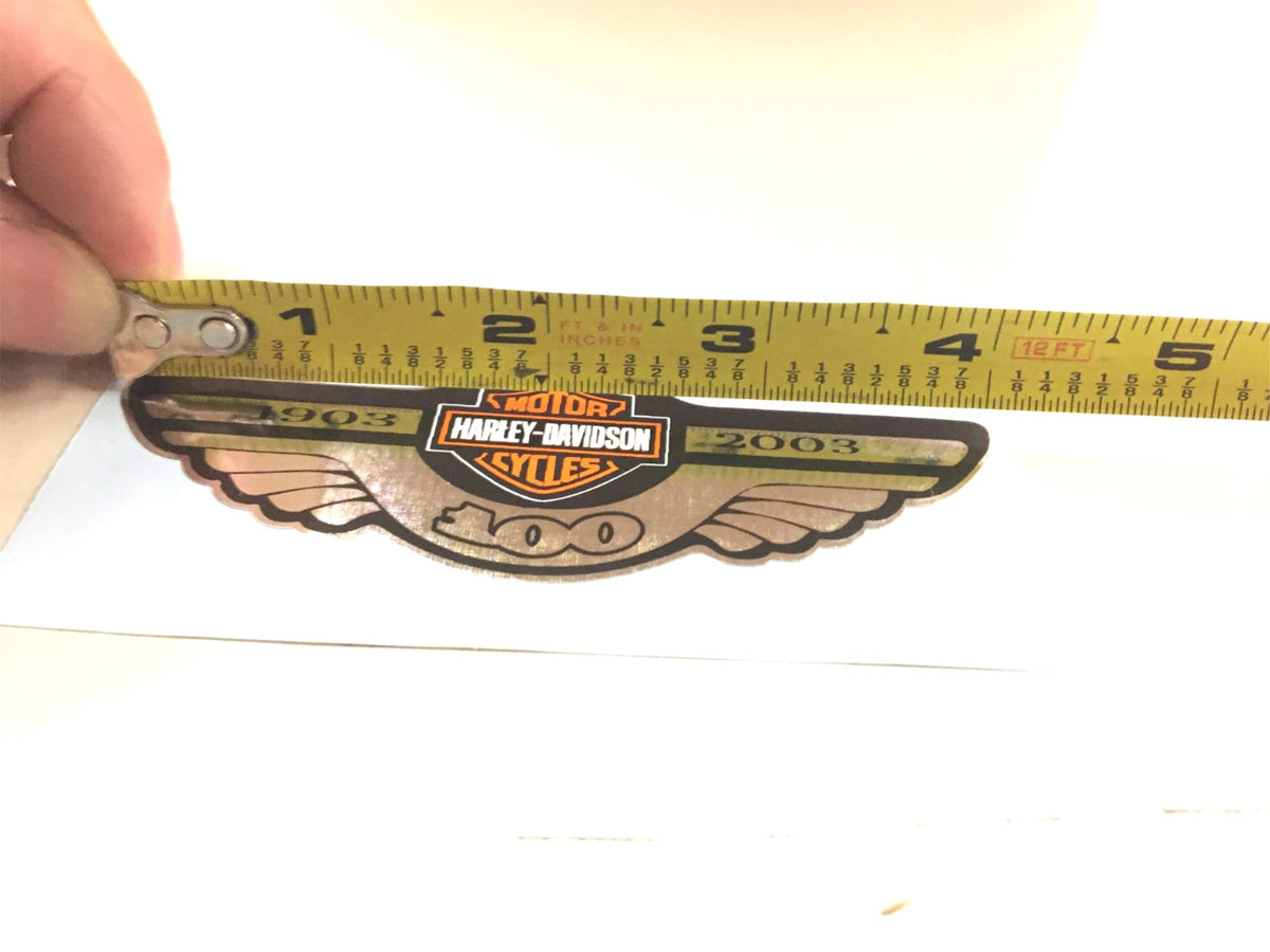 100th Anni Front fender Sticker Decal Softail Touring Dyna 1903-2003 4 ...