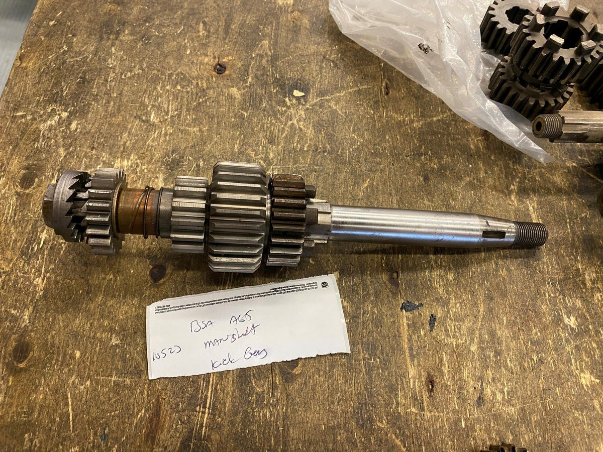 BSA A65 Gearbox lay Main shaft Transmission Gears Lightning Thunderbol ...